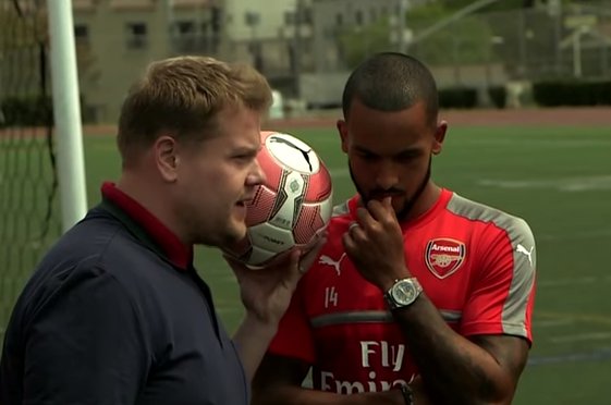 Talk Show Host James Corden Recruited As Arsenal Head Coach | The18