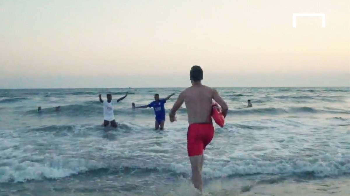 Christian Fuchs and Riyad Mahrez Star In Baywatch Spoof Video | The18