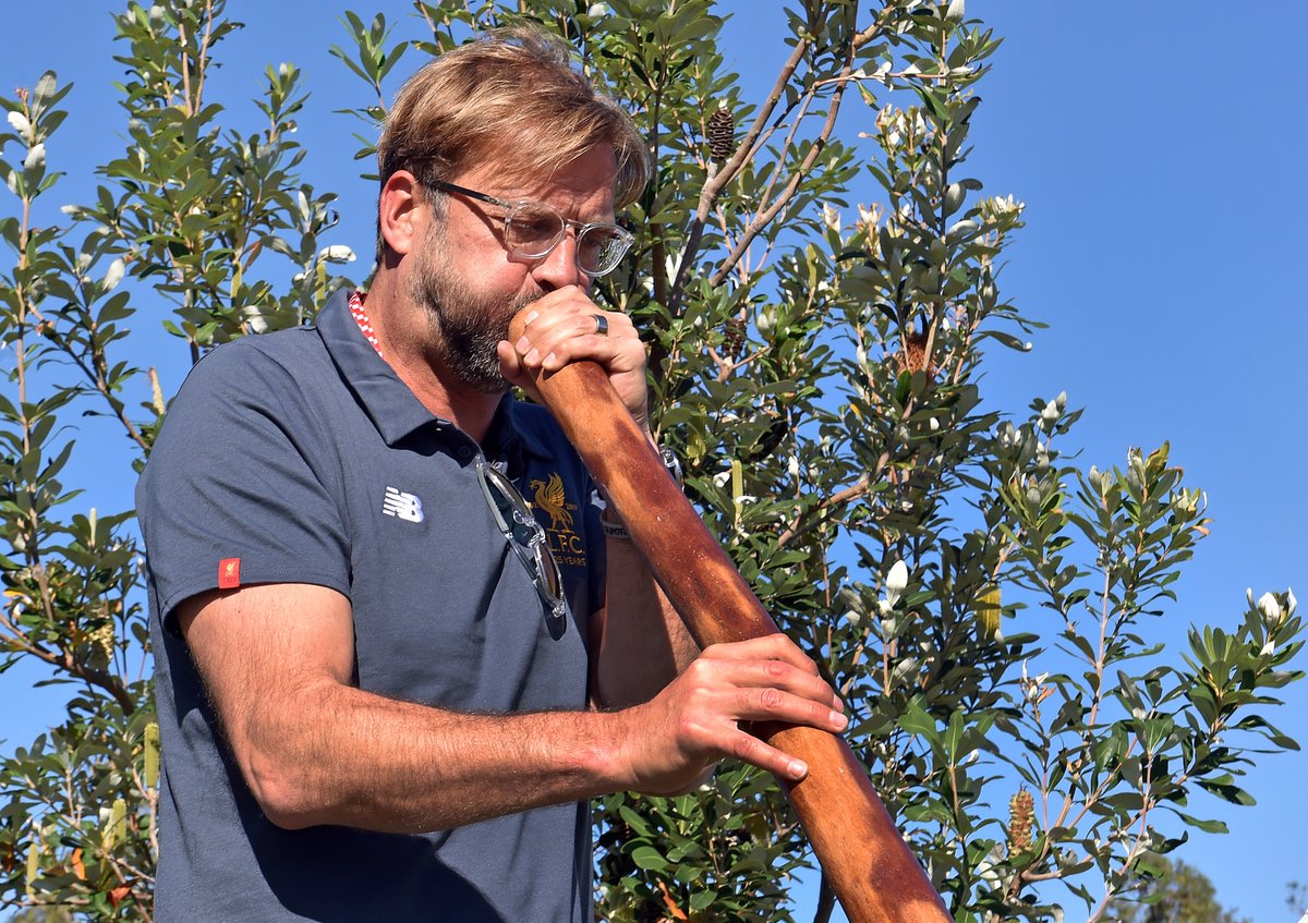 Watch Jurgen Klopp Delightfully Try To Do Australian Things
