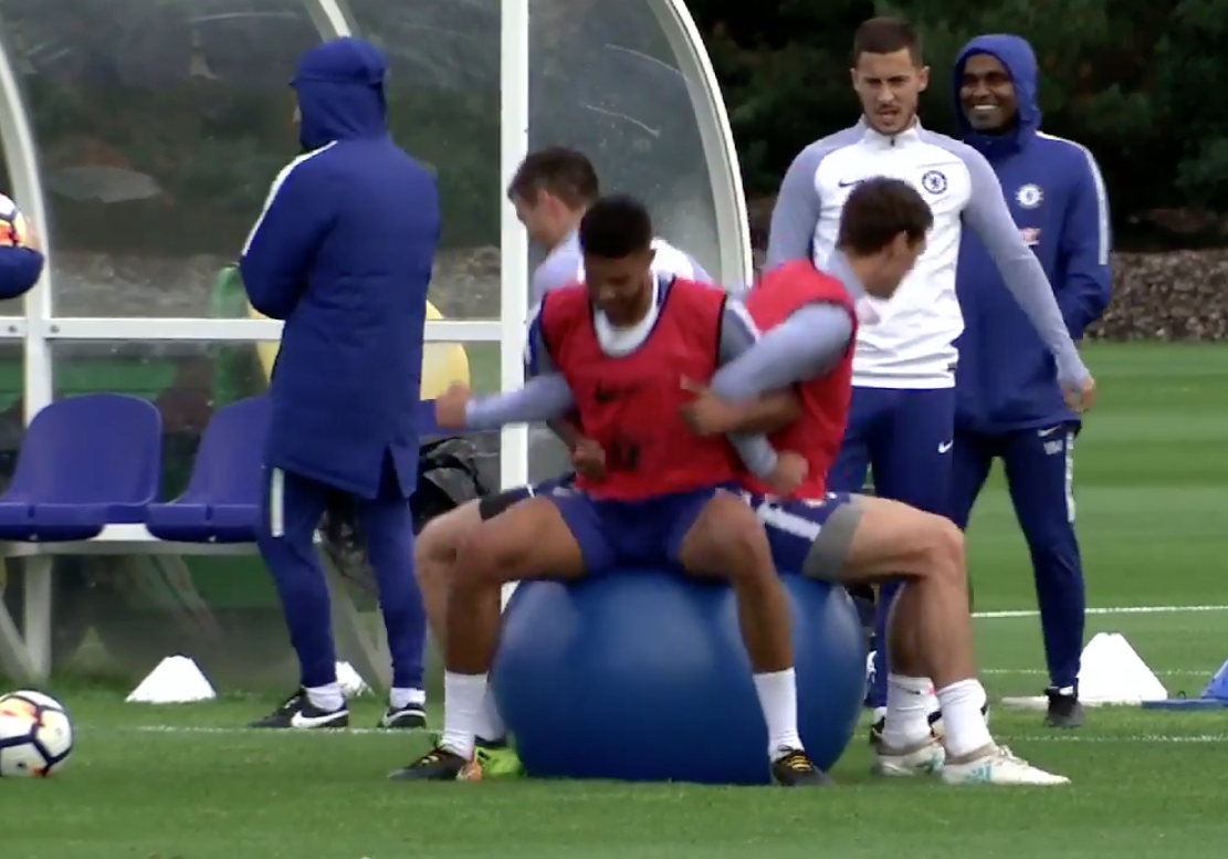 Chelsea Training Video Will Have You Rolling