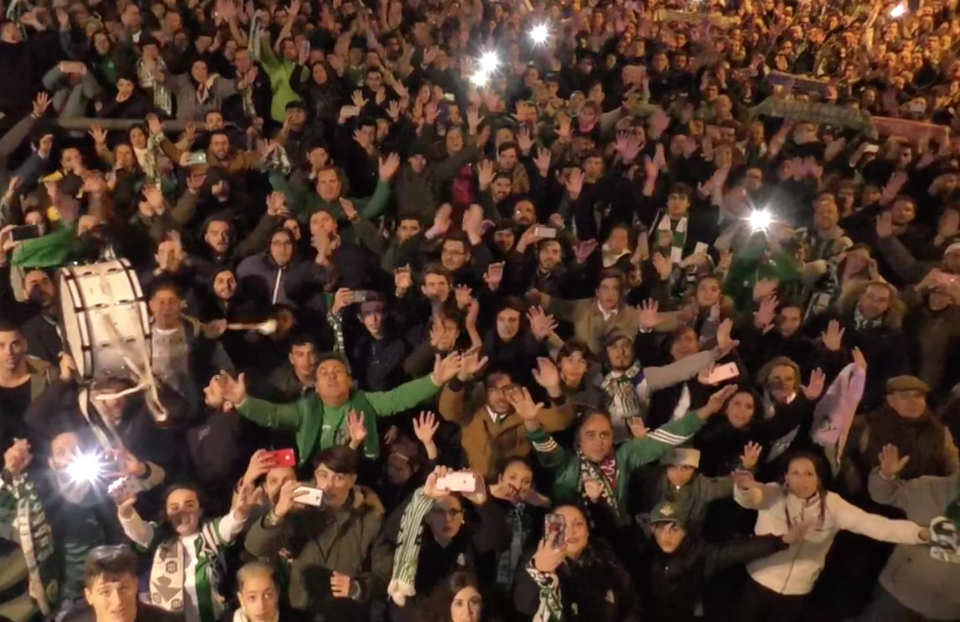 Real Betis, Fans Beautifully In Sync After Seville Derby