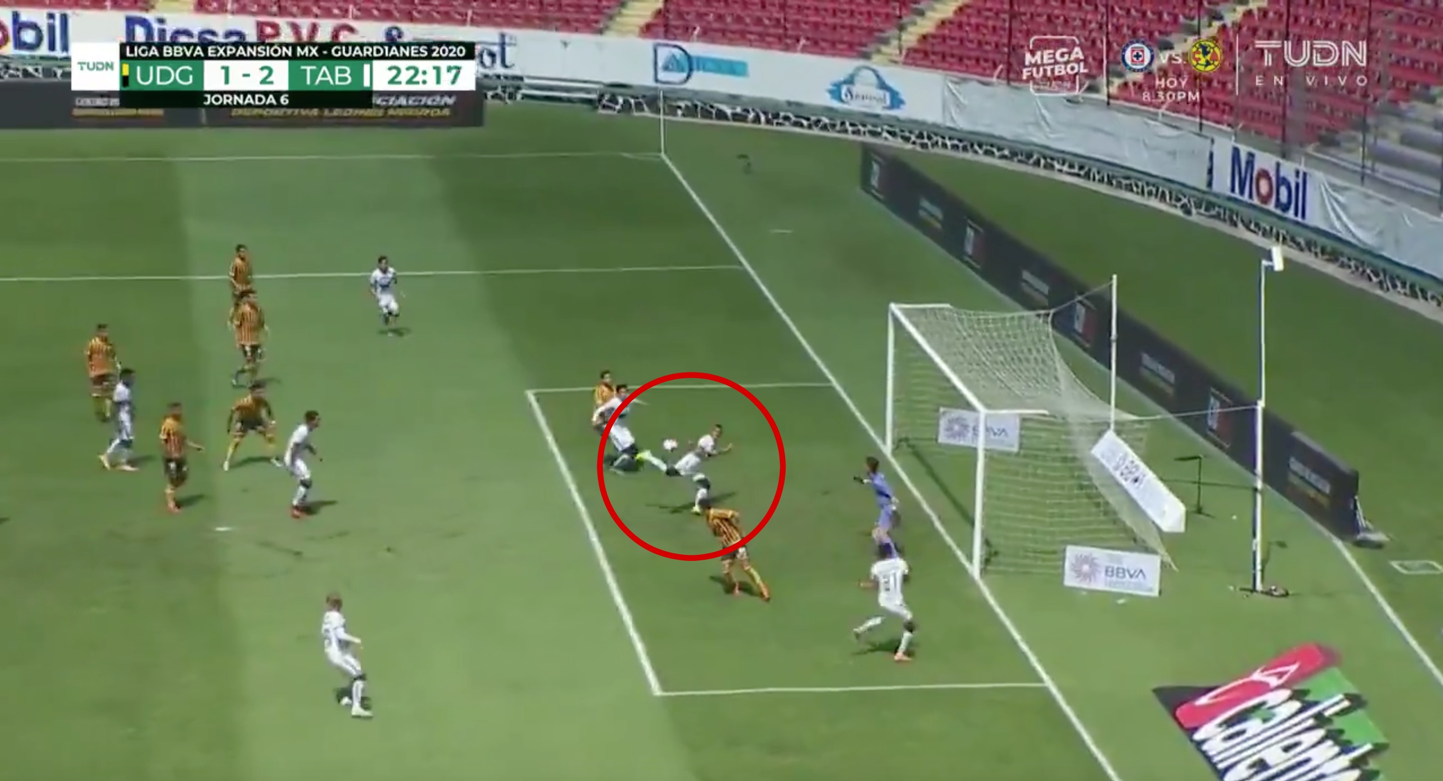 Jacob Morales Scorpion Kick From Liga De Expansión MX