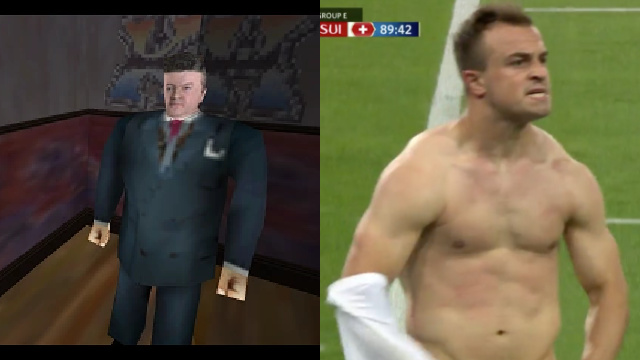 Behold: The N64 GoldenEye 007 Characters As Footballers
