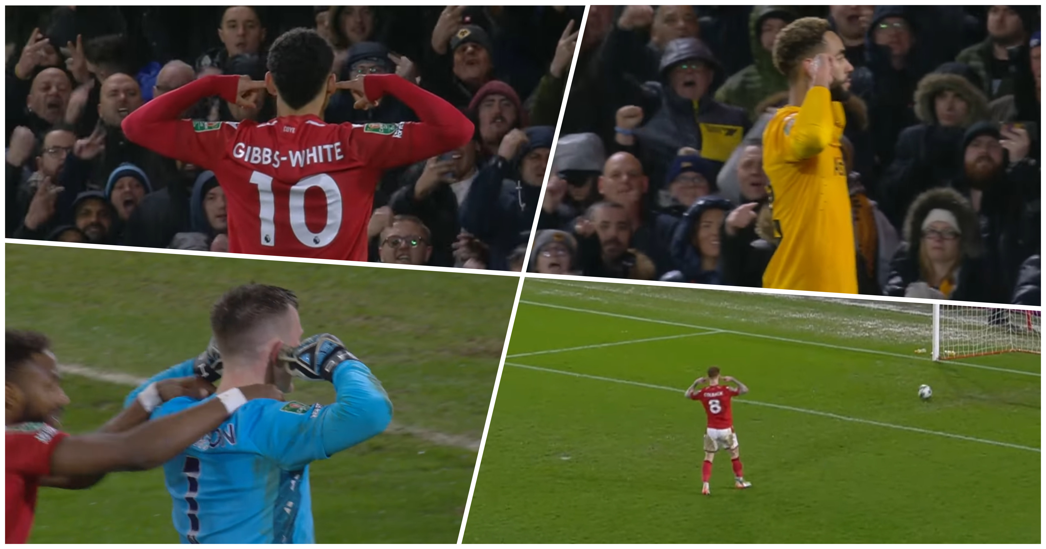 Nottingham Forest-Wolves League Cup shootout was full of mockery and ...