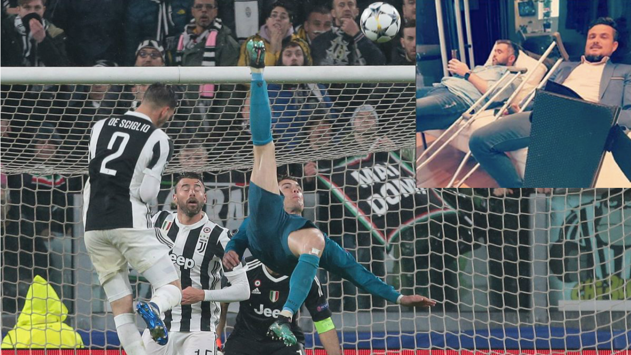 Cristiano Ronaldo Bicycle Kick Fail