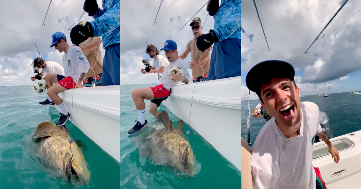 Christian Pulisic Falls On Giant Fish In Epic Juggle Fail