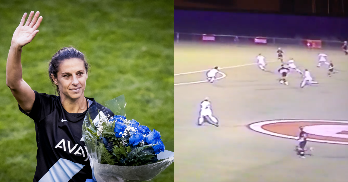 Unearthed Footage Of Carli Lloyd’s First College Goal Is A Must-Watch ...