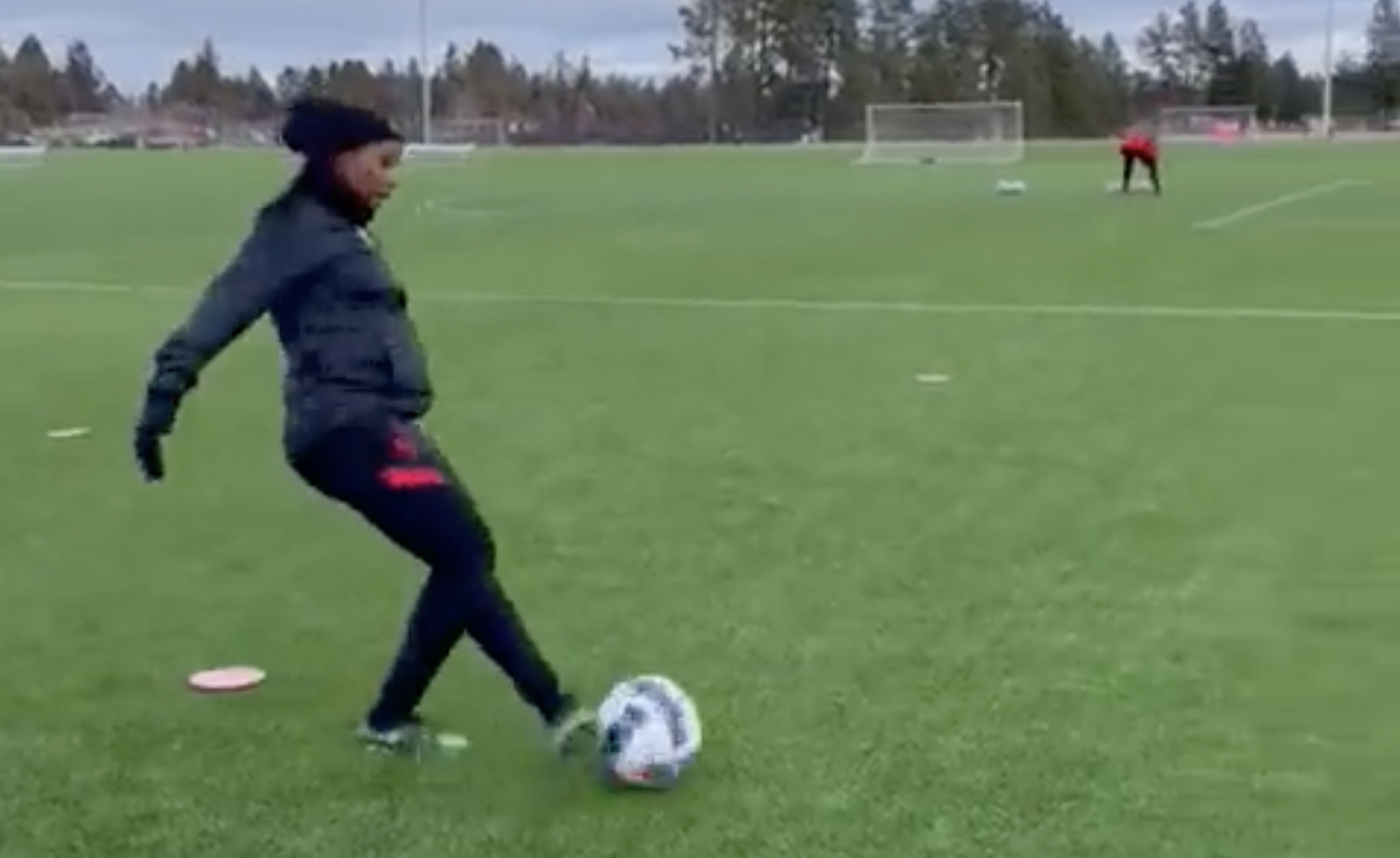 Crystal Dunn’s Out There 6 Months Pregnant, Putting In That Work | The18