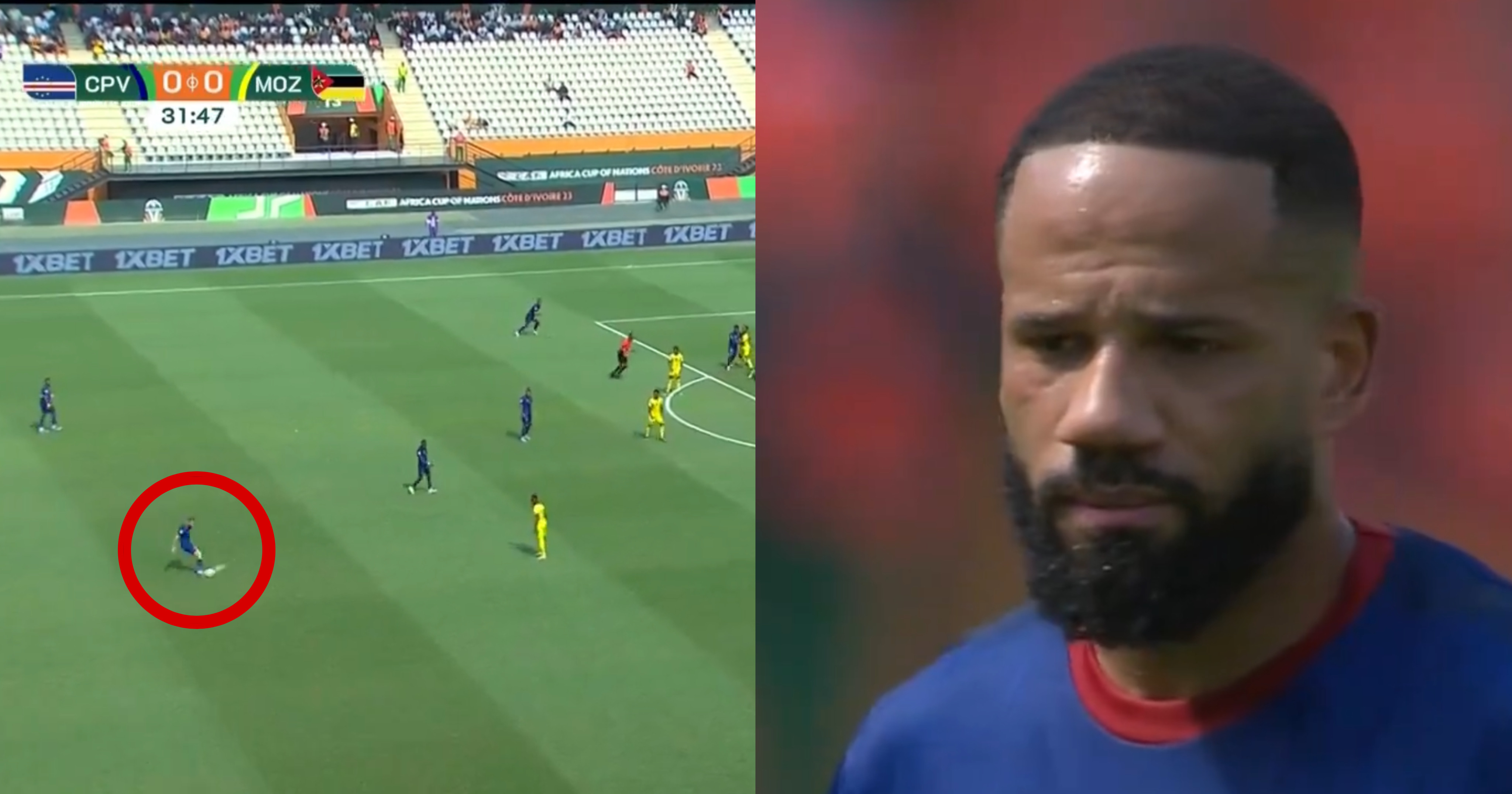 Former Manchester United prospect Bebé scores 40-yard free kick rocket ...