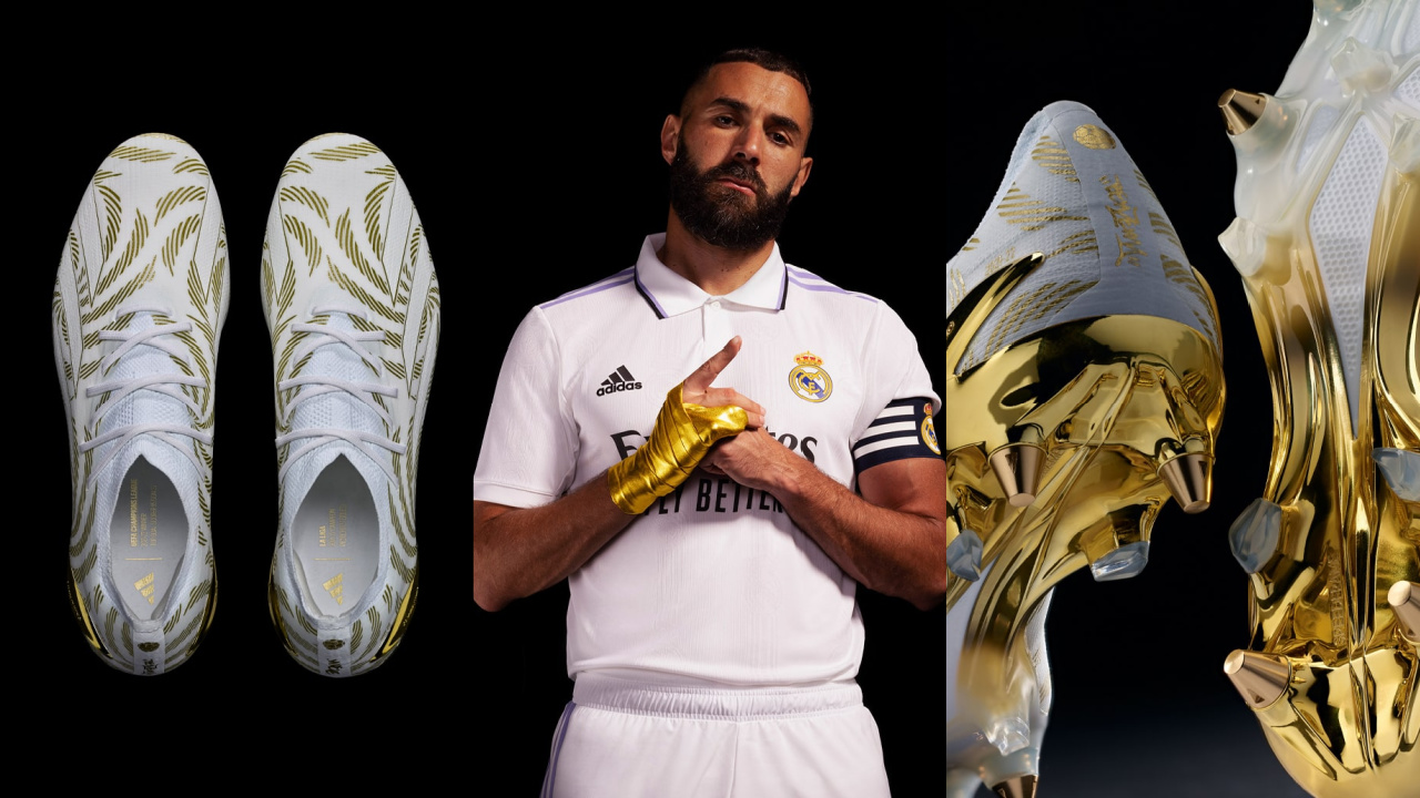 Karim Benzema gets signature adidas cleats after Ballon d'Or