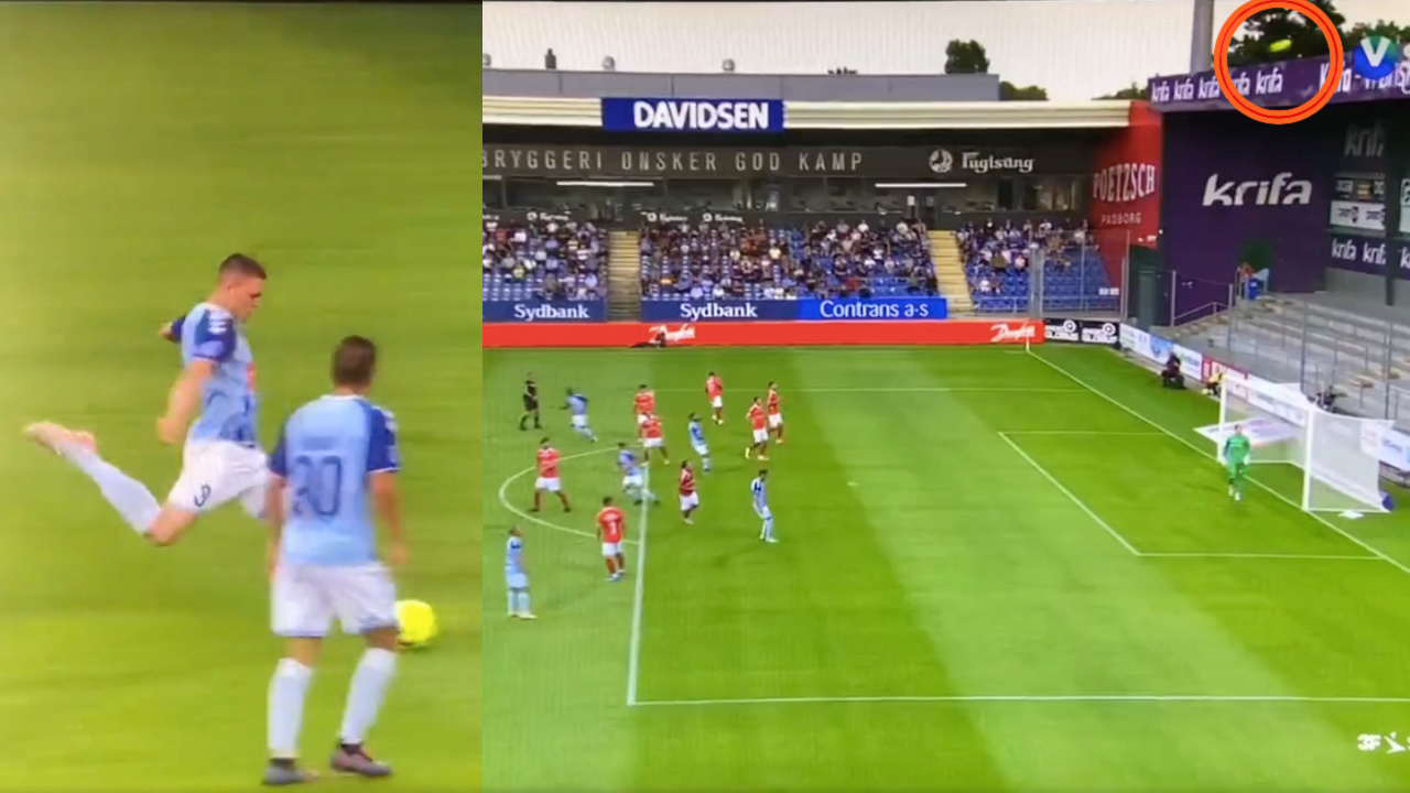 Overcooked Free Kick Allows Ball To Escape From Its Natural Habitat | The18