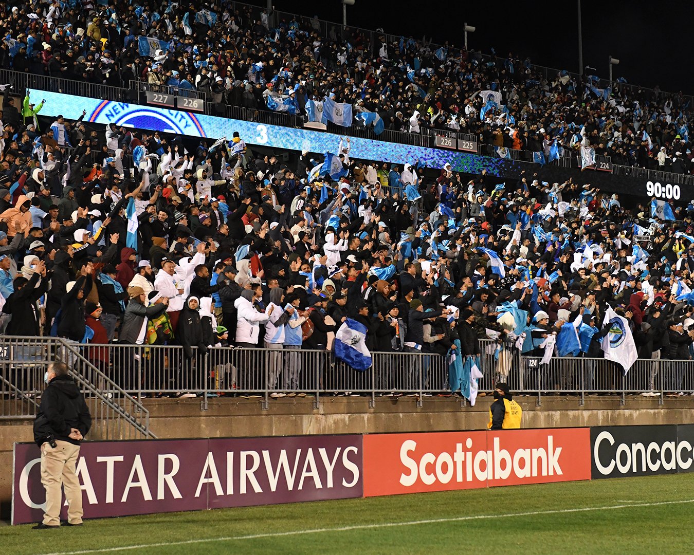 NYCFC Fans Heavily Outnumbered Vs. Comunicaciones Supporters