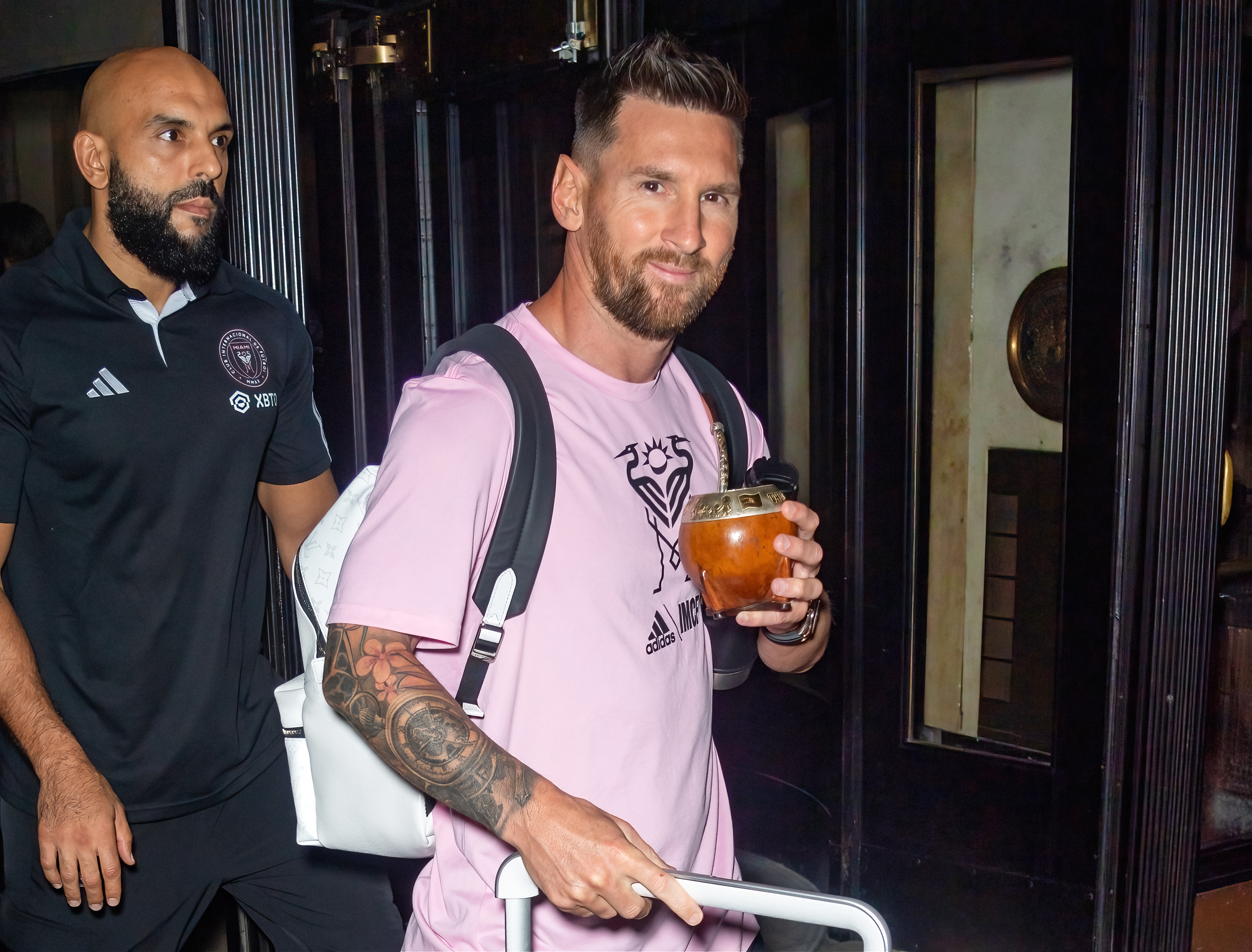 Inter Miami hired bodyguard for Lionel Messi that always follows him ...