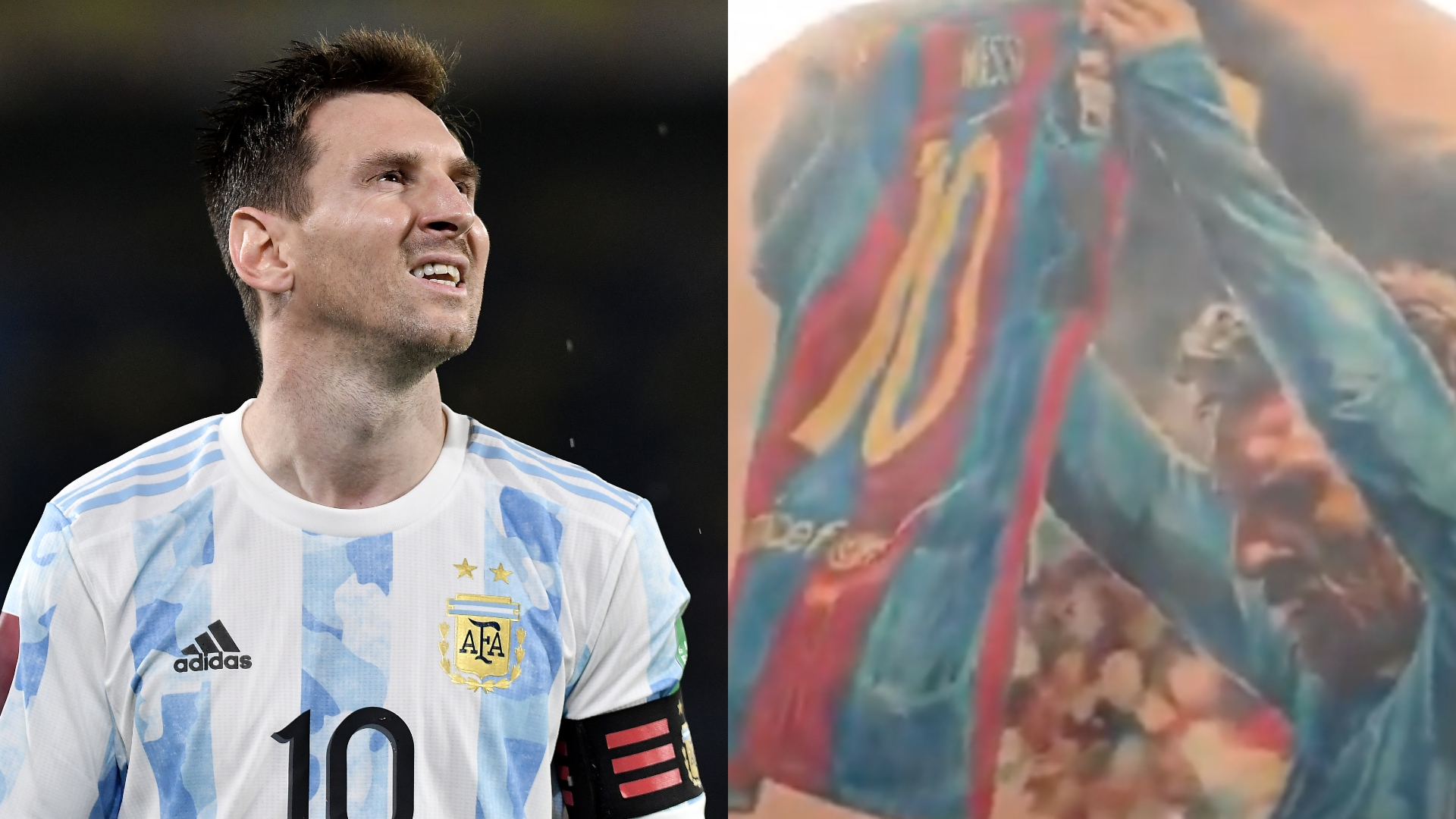Fan Brasileño Se Tatuó A Messi En La Espalda Y Messi Lo Buscó Para ...