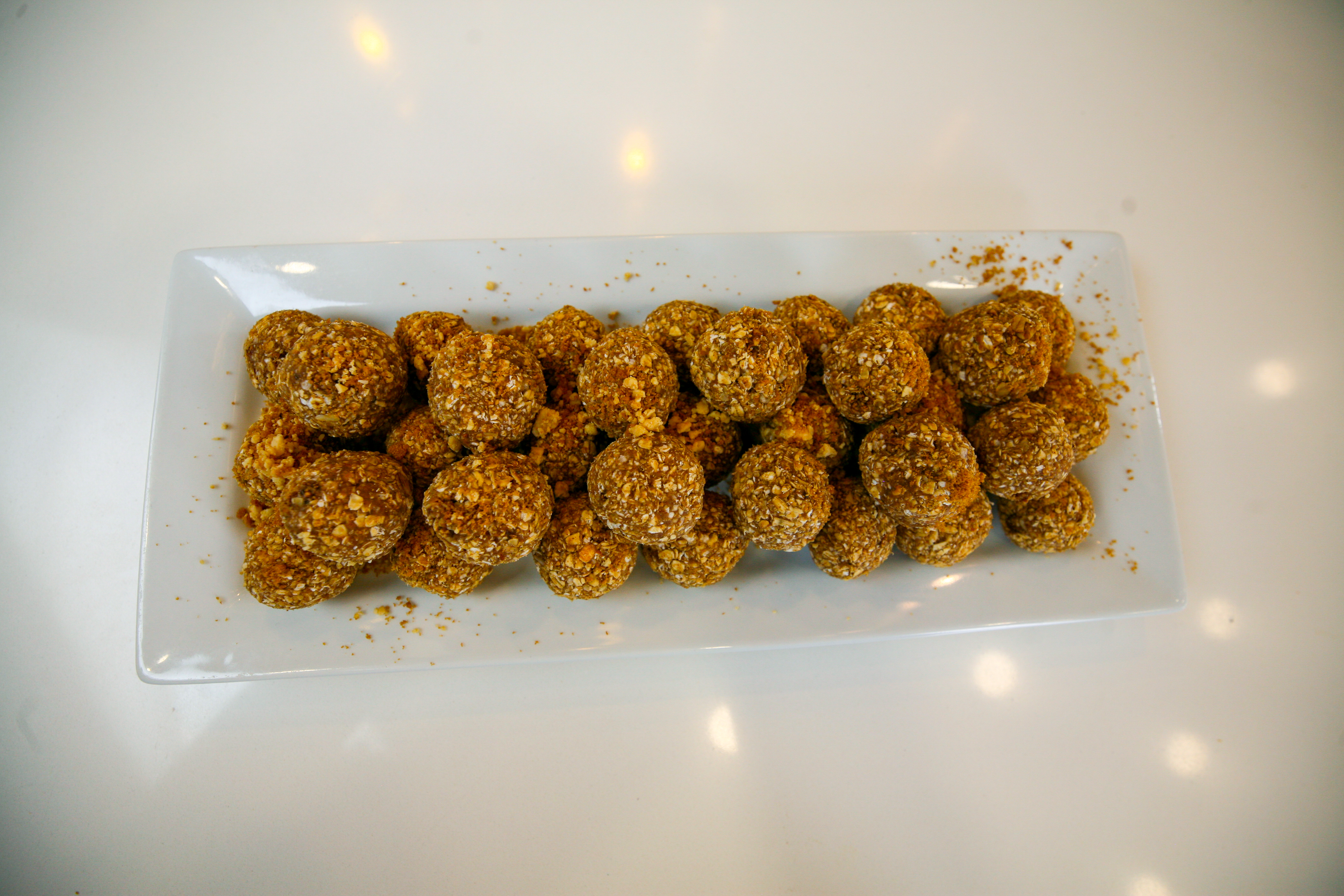 Peanut Power with Chef T: Peanut Butter Banana Protein Balls | The18