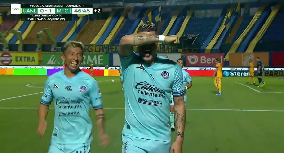 Tigres vs Mazatlán: El Tatuaje De Michael Rangel