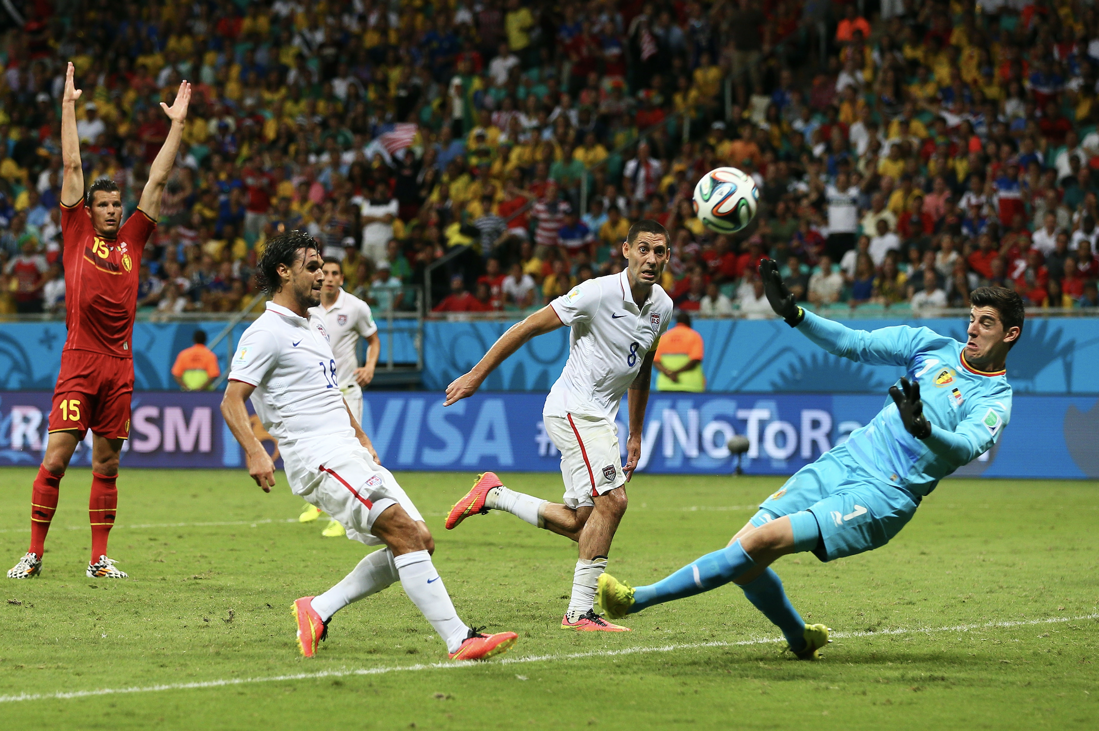 Jürgen Klinsmann Wondolowski miss story: Offside flag was up