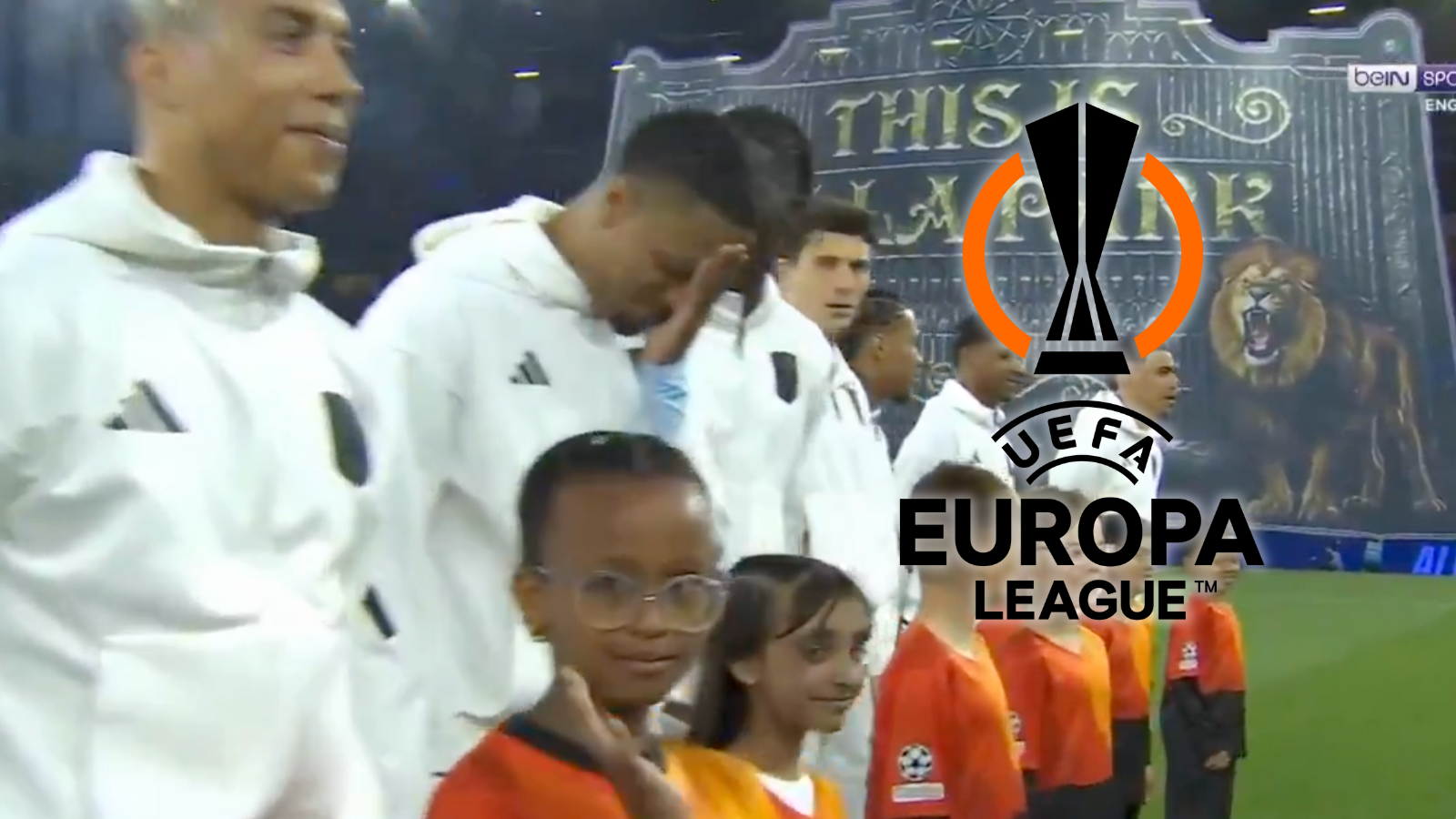 Watch: Aston Villa Europa League theme blooper vs. PSG