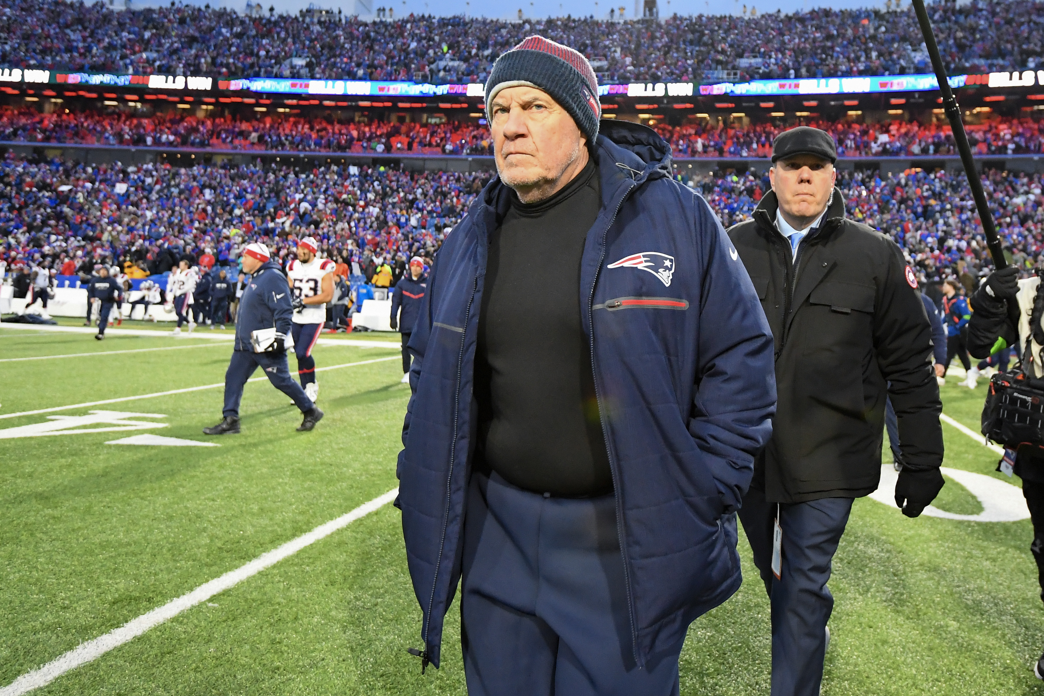 Watch: Bill Belichick Birmingham & Brady roast after relegation