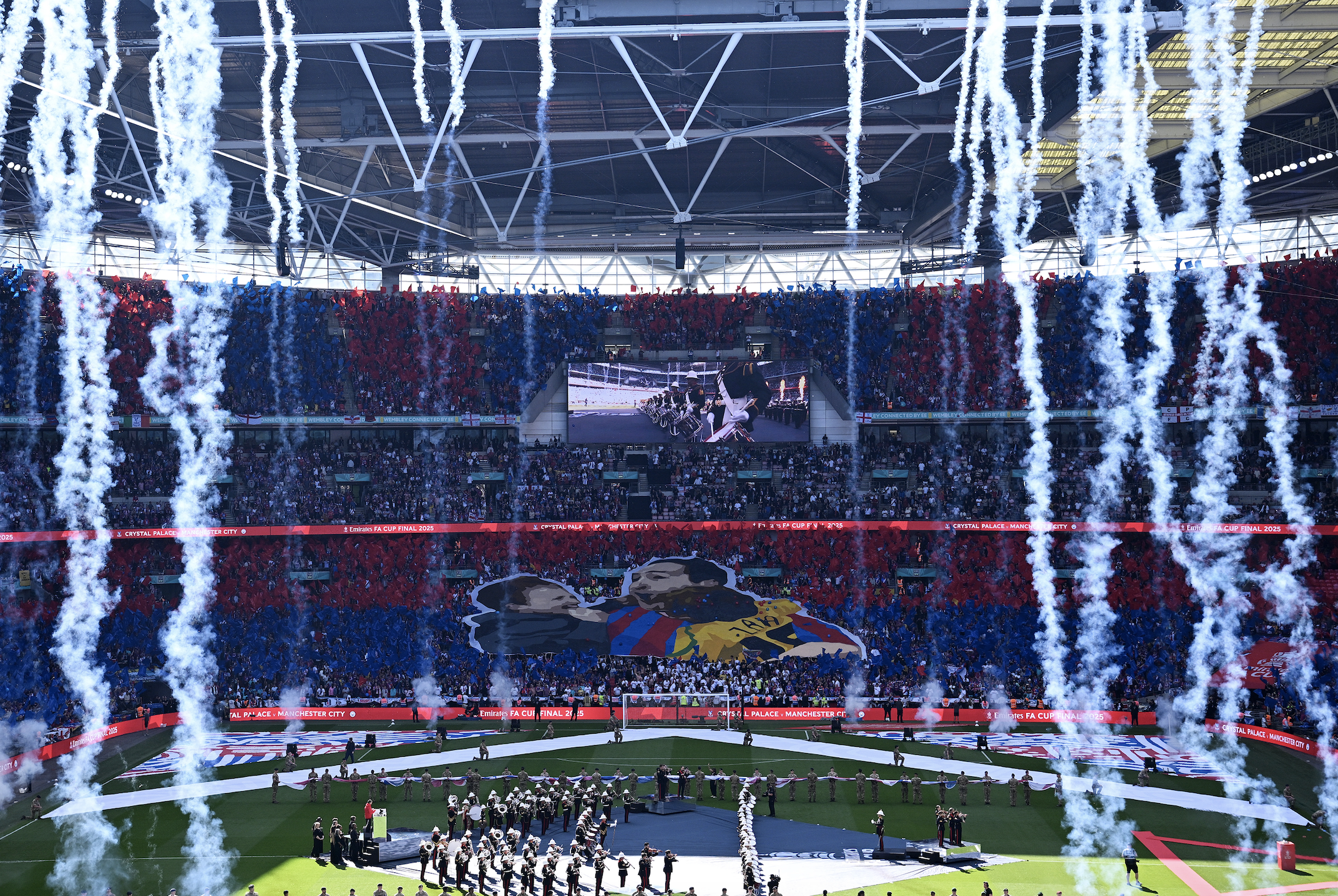 Crystal Palace’s tifo prior to FA Cup final vs. Man City is an ...