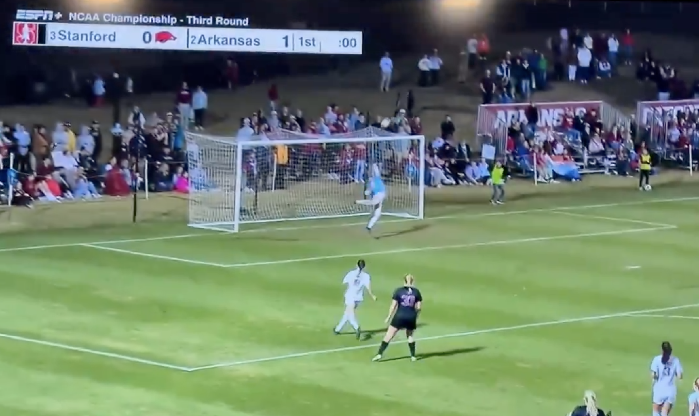 Watch: Stanford robbed of equalizer after clock hits 0:00 despite the ...