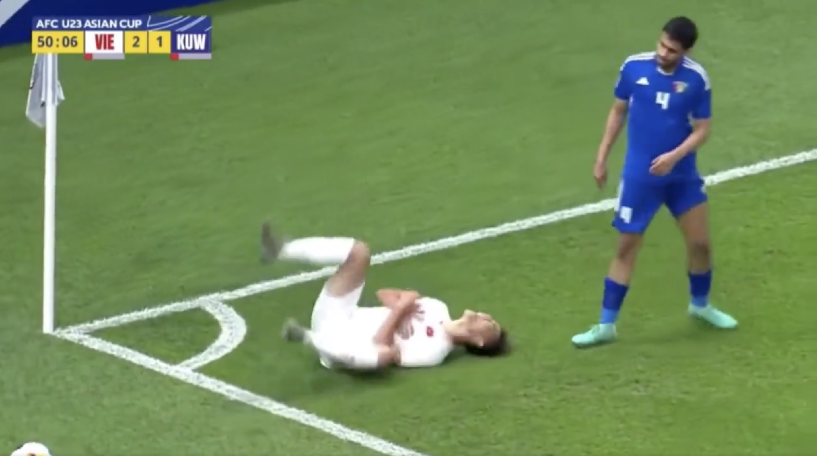 Watch: Vietnam player flop video is one of the worst we've seen
