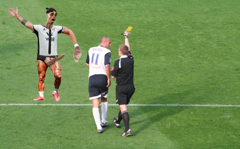 We've created the ultimate footballer for arguing with the ref | The18