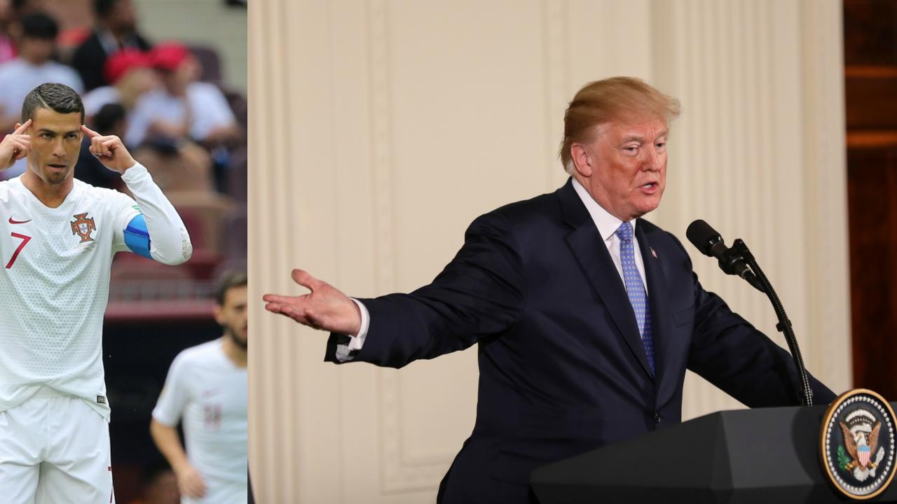 Trump Ronaldo Comments Call Portuguese Star 'Cristian'