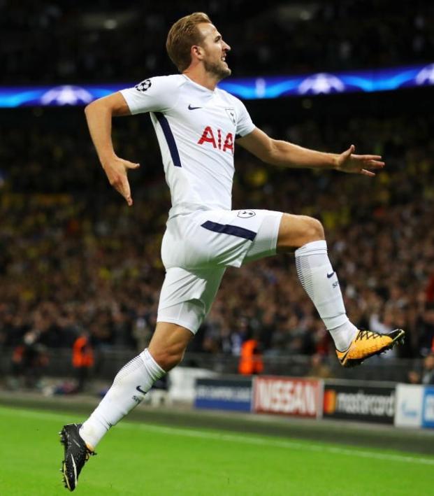 Harry Kane scoring rate is matched only by Messi, Ronaldo, and Van ...