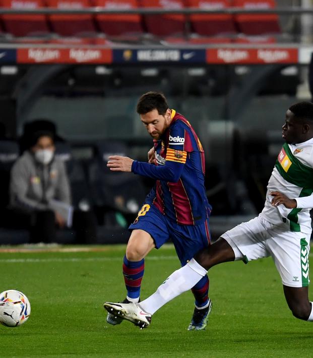 Lionel Messi Scores 2 Breathtaking Goals To Steady Ship At Barça