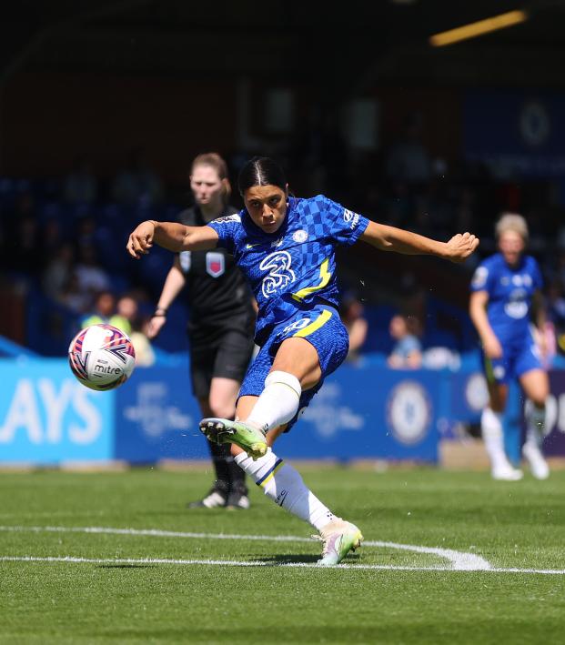 Chelsea WSL Champion After Sam Kerr Brace Vs Manchester United