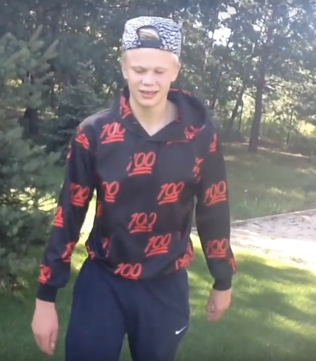 Before Being A Star Footballer It Was The Erling Haaland Rap Show