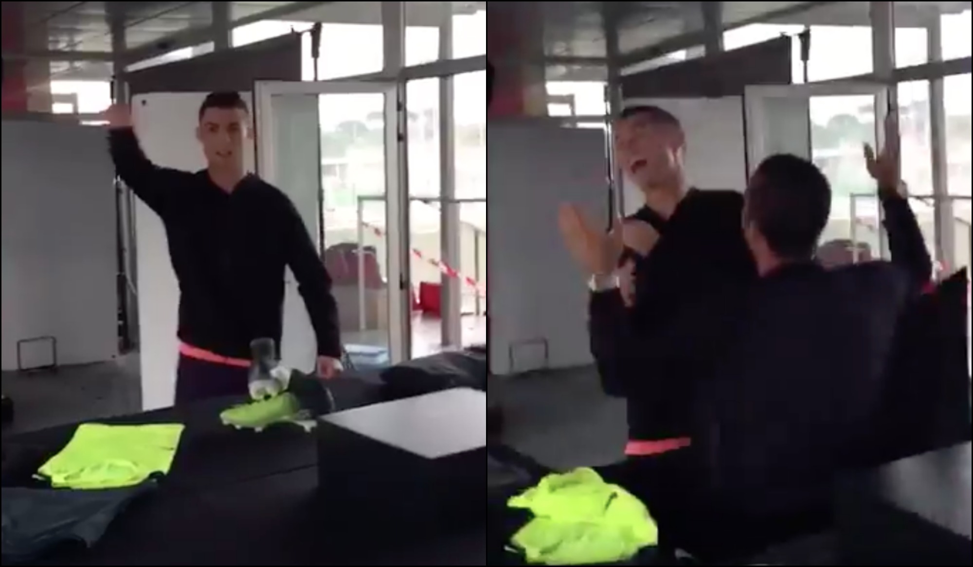Cristiano Ronaldo Gets Pranked At Shoe Release | The18 Cristiano Ronaldo Gets Pranked At Shoe Release | The18