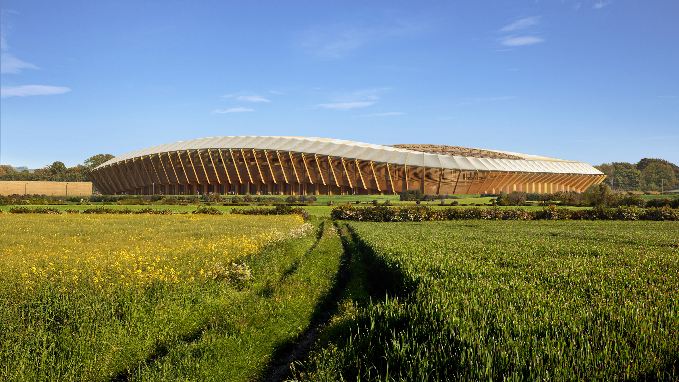 This Stadium Is Built From 100% Wood | The18