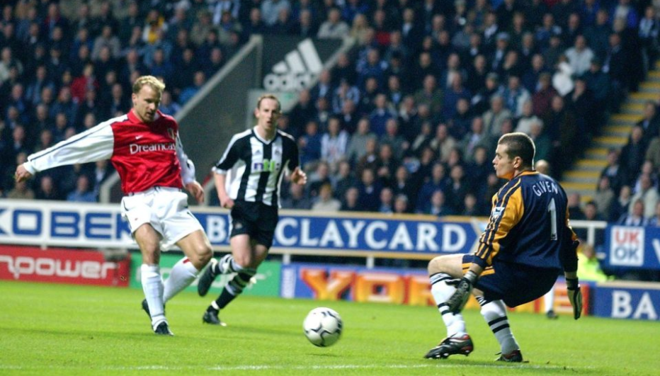 Dennis Bergkamp Goal vs Newcastle