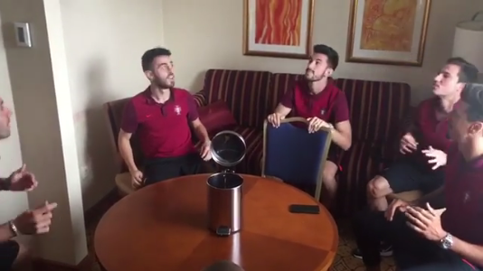 Portugal Destroyed The Bin Challenge Using A Mini Ball And Mini Bin | The18