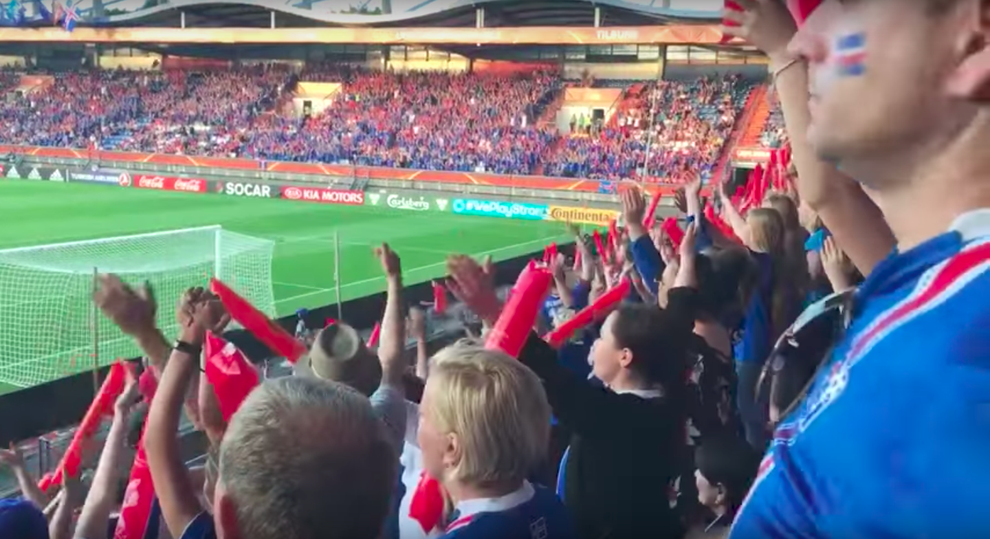Icelandic Viking Clap Returns!