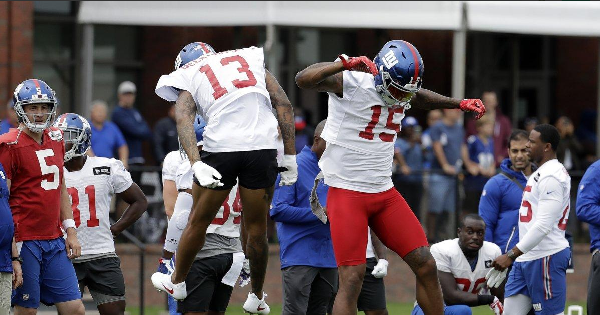 Odell Beckham Jr And Brandon Marshall Show Off Their Juggling Skills ...