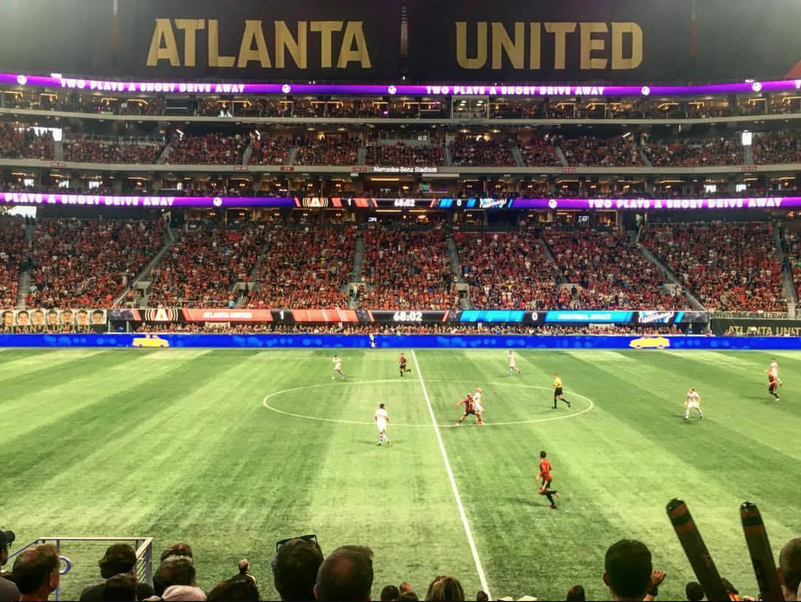 Atmosphere at Atlanta United FC