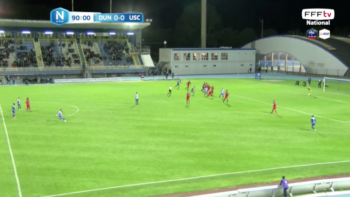 Free Kick from Center Circle Scores Game Winner