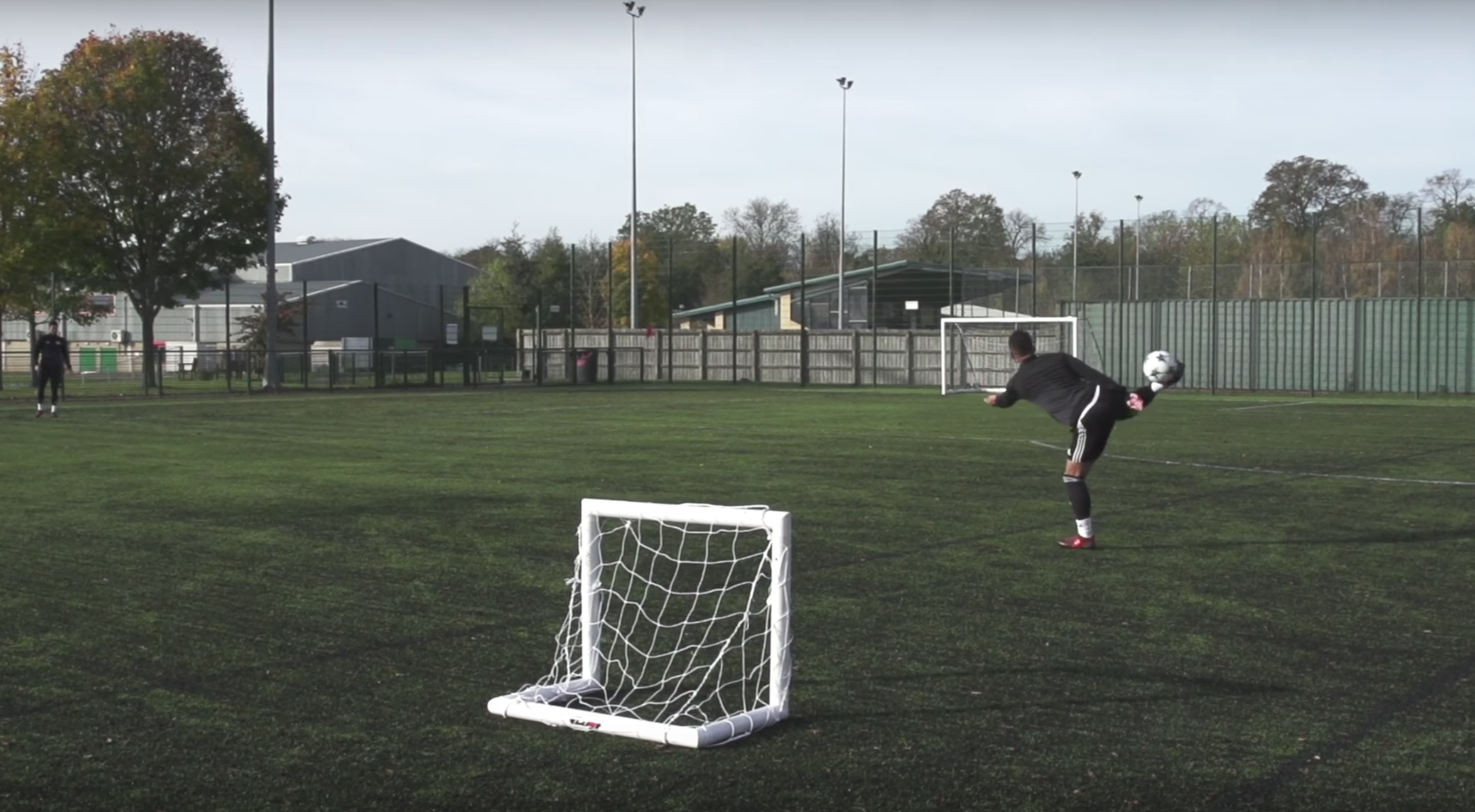 Ridiculous One Touch Finishes On A Mini Goal