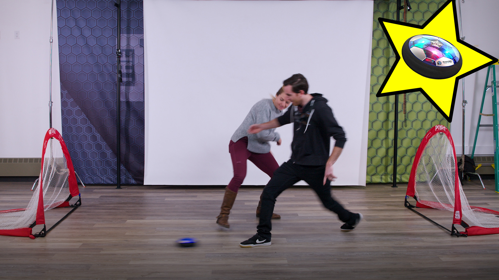 Weird Soccer Products: Hover Soccer Ball