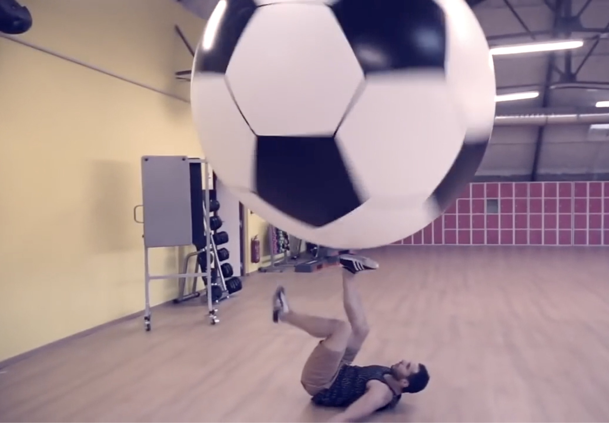 Giant Soccer Ball Shenanigans Are The Best