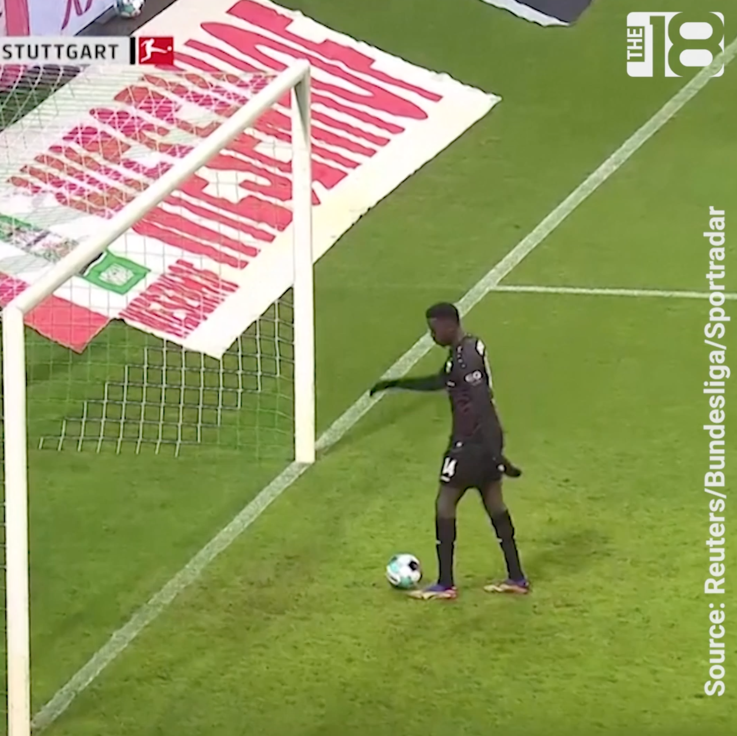 Stuttgart Striker Scores Slowest Goal Ever