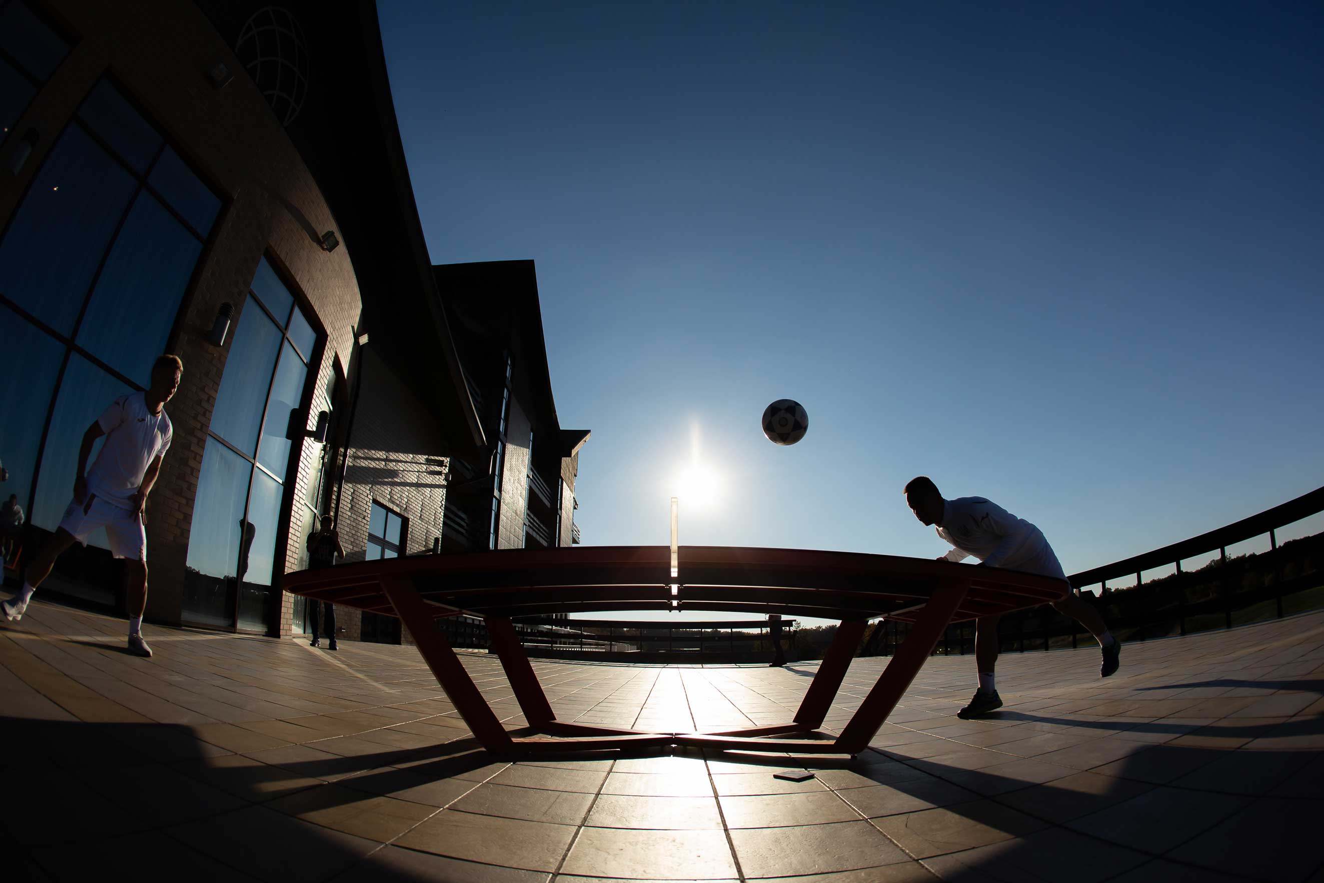 These Insane Teqball Skills Are Lit