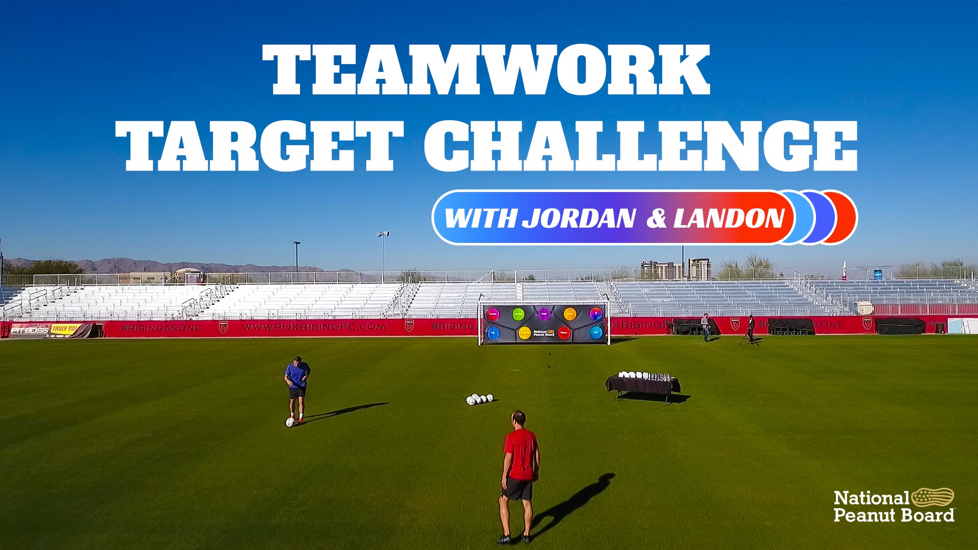 Teamwork Target Challenge with Landon Donovan and Jordan Morris